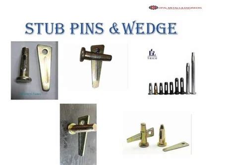 Mild Steel Mivan Stub Pin Wedges Packaging Type Bag Size 50mm