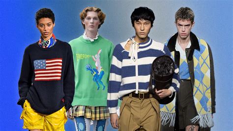 Preppy Style Clothing Men