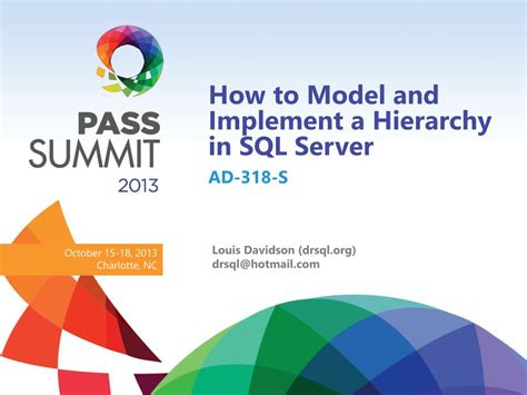 Ppt How To Model And Implement A Hierarchy In Sql Server Powerpoint Presentation Id1548805