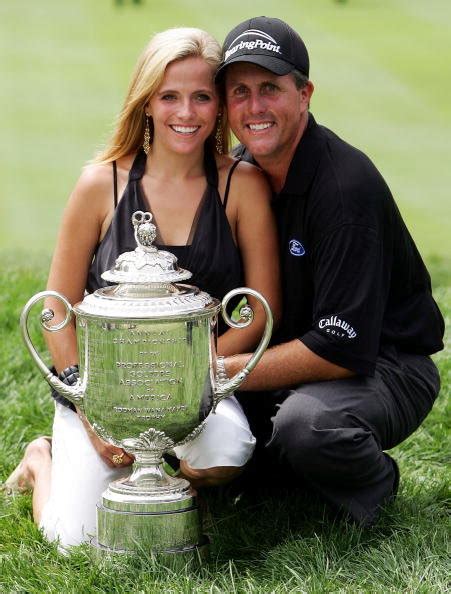 Phil Mickelson Golfer With Wife Amy Mcbride 2012 Sports Stars
