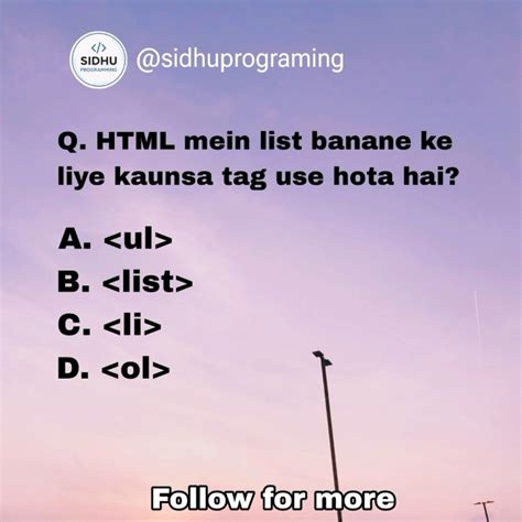 Html Htmlquiz Webdevelopment Mcqchallenge Codingquiz Fronten