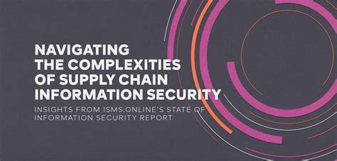 Navigating The Complexities Of Supply Chain Information Security Ismsonline