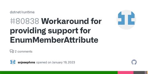 Workaround For Providing Support For Enummemberattribute · Issue 80838