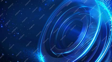 premium photo futuristic digital circuit lens with dynamic