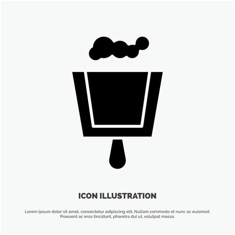 Broom Dustpan Sweep Solid Glyph Icon Vector 19171492 Vector Art At Vecteezy