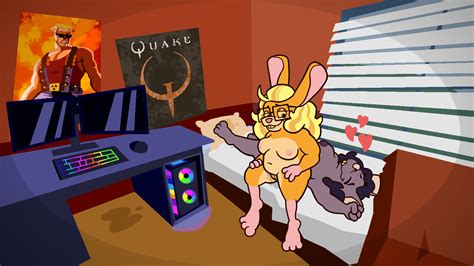 Rule 34 Absurd Res After Sex Anthro Beanwater Bodily Fluids Computer