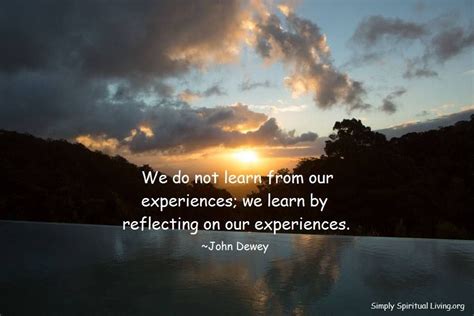 we should learn from our experiences wrytin