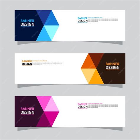 Premium Vector Vector Set Of Landscape Banner Background Design Concept Web Background