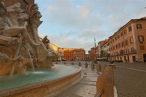 석양이 아름다운 나보나 광장 벡터 배경 및 무료 다운로드를위한 그림 Pngtree