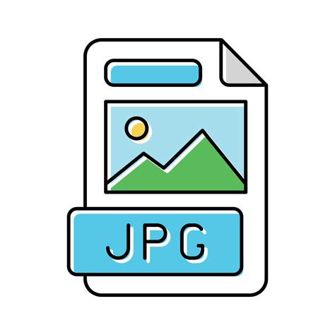  File Format Document Color Icon Vector Illustration 21157258 Vector