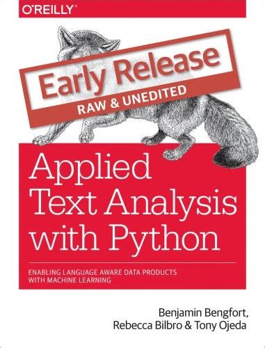خرید و قیمت دانلود کتاب Applied Text Analysis with Python Enabling