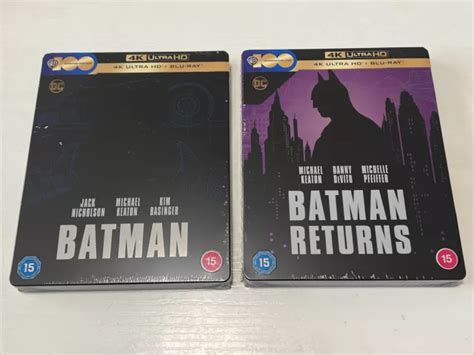 DC BATMAN Batman Returns 4K UHD Blu Ray SteelBook U K Exclusive 69 99 PicClick UK