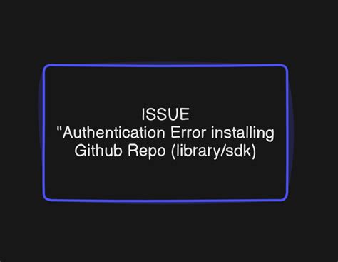 Issue Error Installing Github Repo Librarysdk By Shahwar Alam
