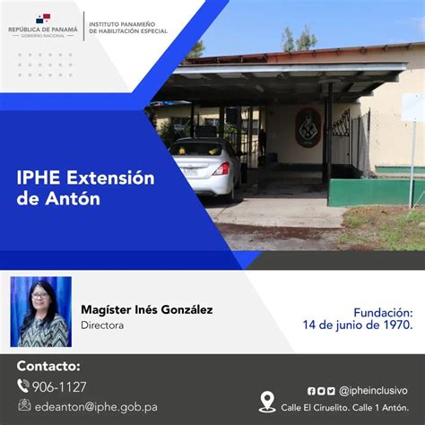 Iphe Inclusivo Antón Conoce Los Servicios Recursos Y Facebook