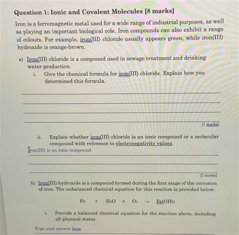 Solved Please Answer All Of Q1 And For A Ii Please Explain The