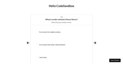 React Polls Functional Component Forked Codesandbox