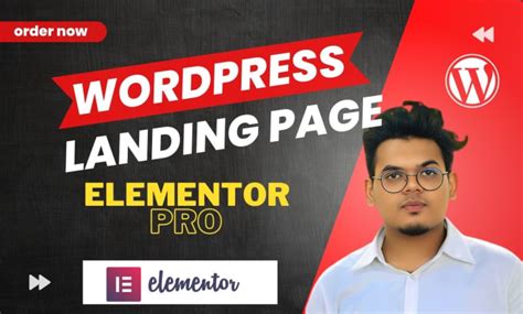 Do Landing Page Or Build A Wordpress Website Using Elementor Pro By