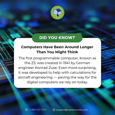 Mytechonsite On Linkedin Did You Know The First Programmable Computer