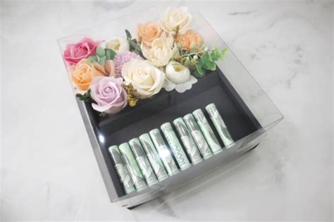 플라워용돈박스 부모님용돈이벤트 남자가하는꽃집 월화 비누꽃용돈박스 네이버 블로그