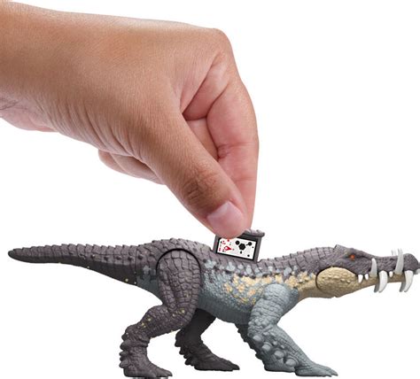 Jurassic World Strike Attack Kaprosuchus Dinosaur Toy With Single