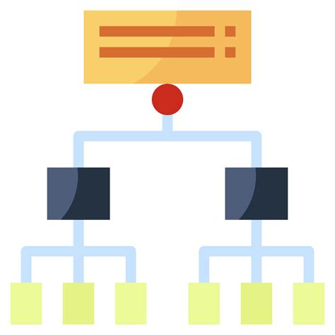 Business Diagram Hierarchical Hierarchy Order Organized Structure Icon Download On