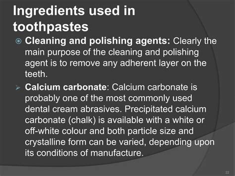 Buidings Blocks For Formulation Of Shampoo Toothpaste And Creams Pptx