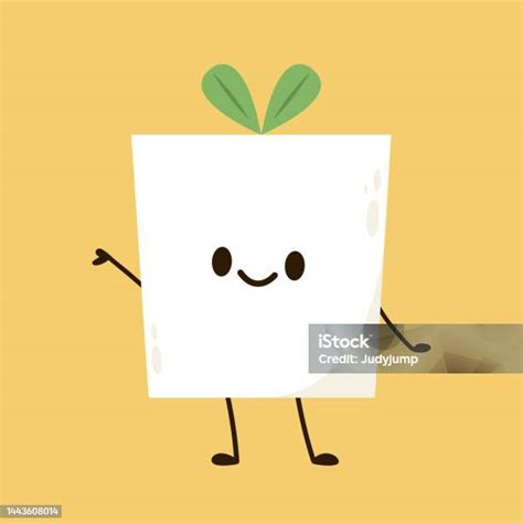 귀여운 두부 만화 행복 하 고 귀여운 웃는 재미 있는 두부 캐릭터 디자인 채식 영양 건강 식품 건강한 식생활에 대한 스톡 벡터 아트 및 기타 이미지 Istock