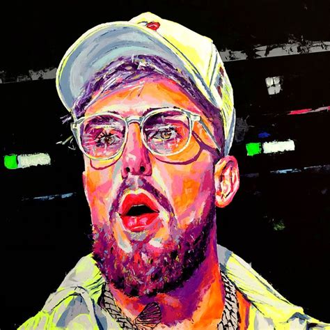 Jake Paul Painting By Carlo Bzdok Artmajeur Pop Art Portraits Jake Paul Artwork