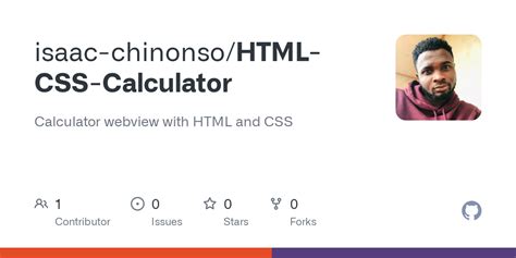 github isaac chinonso html css calculator calculator webview with html and css