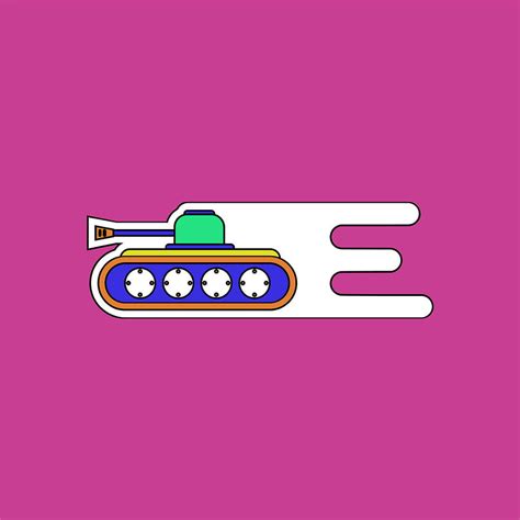 플랫 아이콘 디자인 컬렉션 군사 탱크 높은 벡터 Ai Eps Uidownload