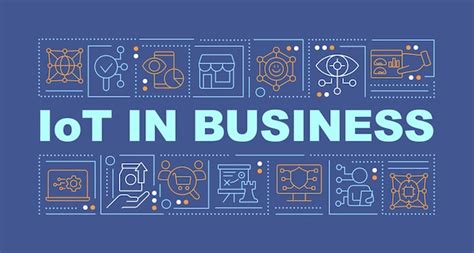 Premium Vector Iot In Business Word Concepts Dark Blue Banner Premium Vector Iot In Business Word Concepts Dark Blue Banner