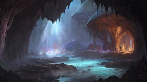 Artstation Cavern Camp