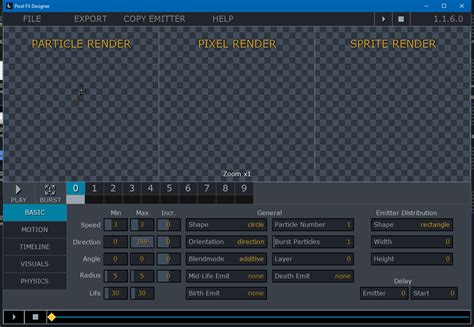menu disappears after clic on new pixel fx designer community
