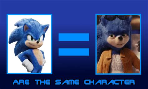Sonic And Ugly Sonic Are The Same Character By Thestarsapphirepro On