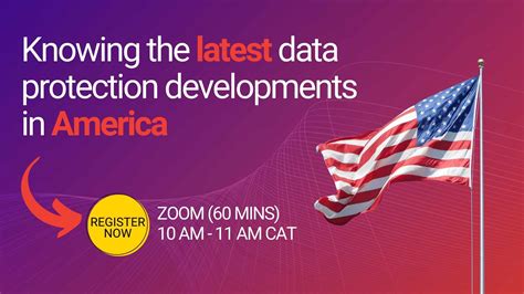 Webinar Knowing The Latest Data Protection Developments In America Members Only Michalsons