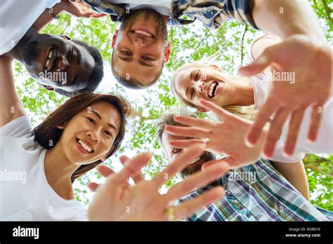 Happy People In Nature