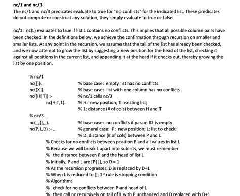 Solved Nc1 And Nc3 The Nc1 And Nc3 Predicates Evaluate To True For Course Hero