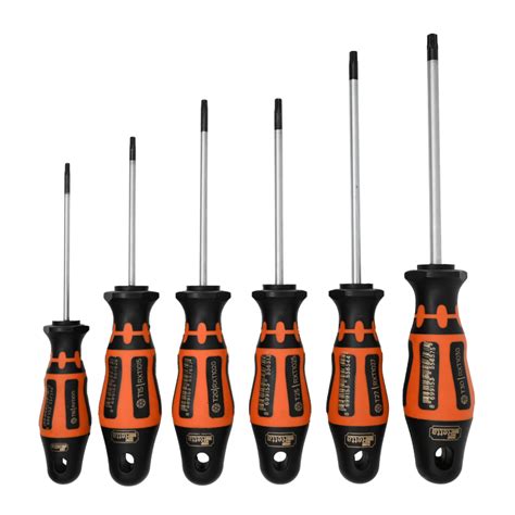 Tamperproof Torx Screwdriver Set 6 Pieces