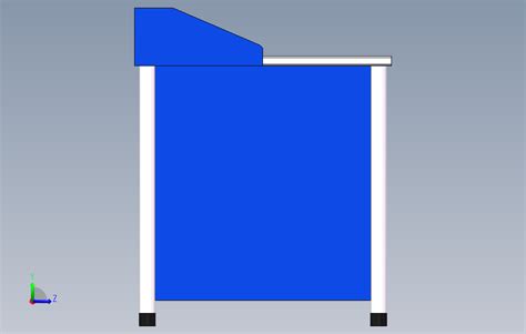 物理实验桌 Solidworks 2017 模型图纸下载 懒石网