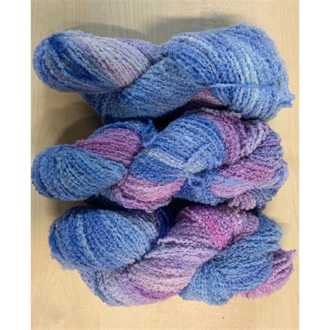 Nundle Hand Dyed Merino Boucle Knit Crochet Nundle Woollen Mill