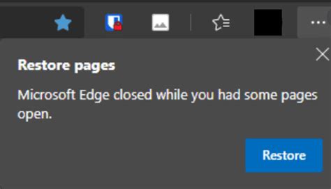 How To Disable Restore Pages Prompt In Microsoft Edge Technipages