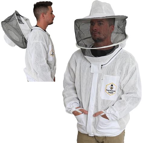 20mo Finance 3 Layer Ultra Ventilated Beekeeping Jacket For Men And