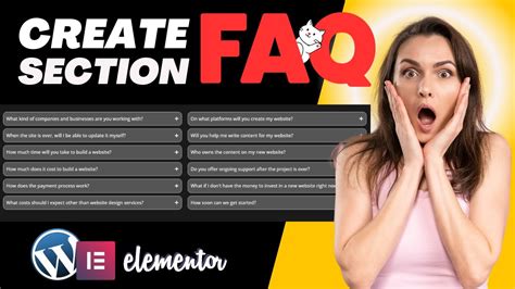 How To Create Faqs Section In Elementor Elementor Tips And Tricks