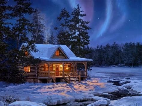 Фото зимний дома | Beautiful cabins, Cabins in the woods, Cabin wallpaper