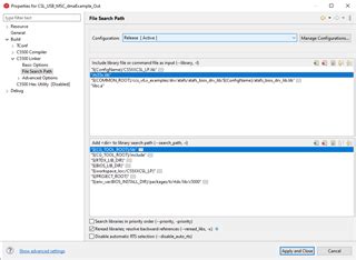 TMS320C5535 Problem Building Release Version Of Project Using CCS 10 That Was Originally Built