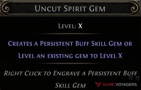 How To Get Uncut Spirit Gems In Path Of Exile 2 Game Voyagers