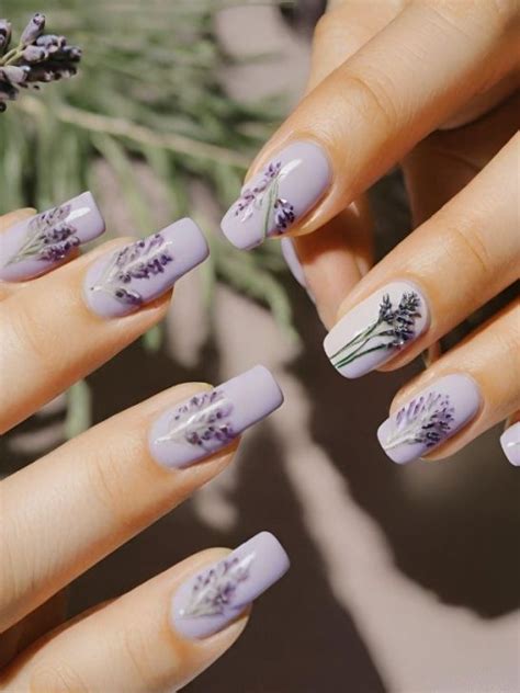 75 Pretty Lavender Nail Designs And Ideas To Try In 2024