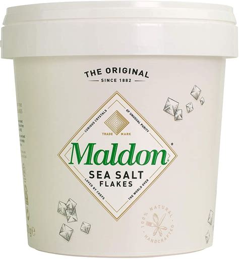 Maldon Sea Salt Flakes 570g Tubs 5 Available Food And Drinks Spice