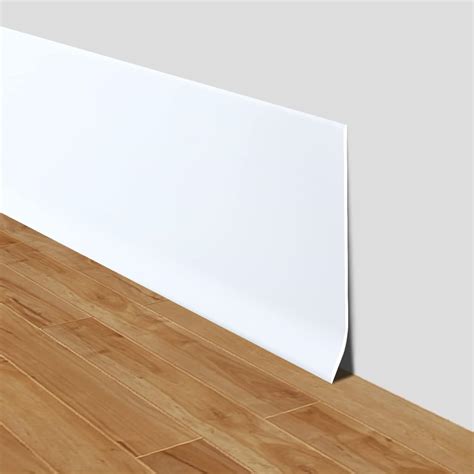 Lsgcq Flexible Baseboard Molding Trim 4 Inch X 40 Feet Self Adhesive