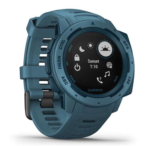 Garmin Instinct Watch Blue Buy And Offers On Bikeinn